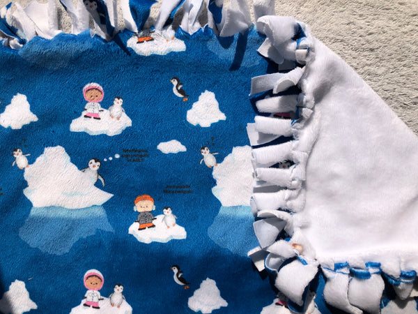 ASL Penguin Pillow cover – Say It In Sign